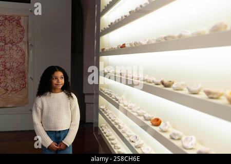 EDITORIAL USE ONLY Tayah Callender, 11, views As Above, So Below by ...