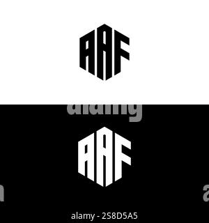AAF logo template vector Stock Vector Image & Art - Alamy