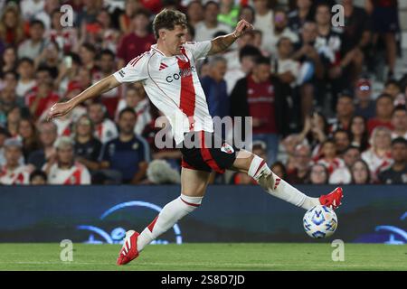 Facundo Colidio of Argentina's River Plate celebrates scoring his side ...