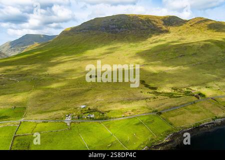 Killary Harbour or Killary fjord, a stunning fjord in the west of ...