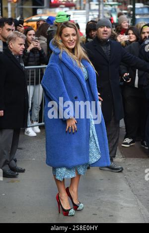 Blake Lively leaving a taping of Good Morning America in Times Square ...