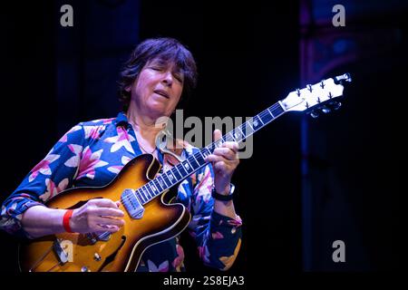 Alison Rayner Quintet live, Scarborough Jazz Festival 2025 Stock Photo ...