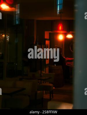 Warwick Night Walk Photography Stock Photo - Alamy