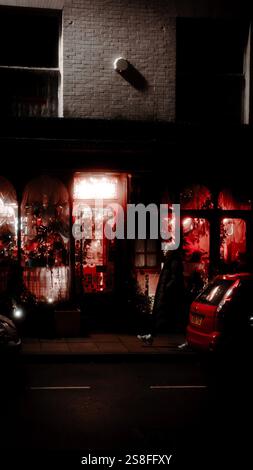 Warwick Night Walk Photography Stock Photo - Alamy