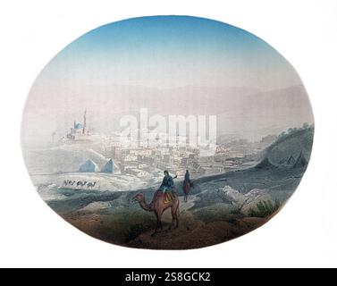 Illustration of Nazareth General View Said to be where Jesus was ...