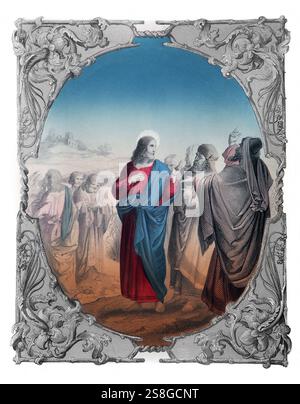 JESUS AND HIS DISCIPLES IN THE CORN FIELD, BY GUSTAVE DORÉ. Gustave ...