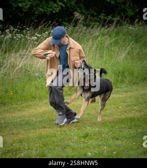 ‘Brandy’ Ricky Gervais’ K9 co-star from After Life. Seen here in am ...