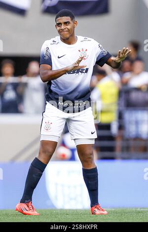 Gui Negão of Corinthians during the match against São Paulo for the ...