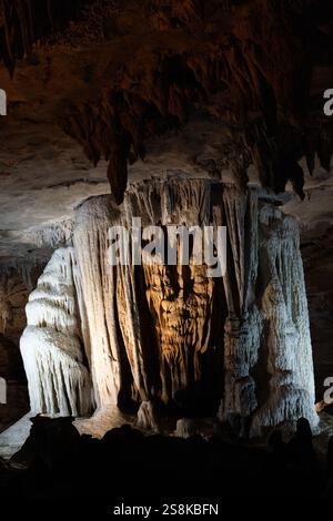 Springfield, MO USA - April 28, 2018: Fantastic Caverns is the only ...