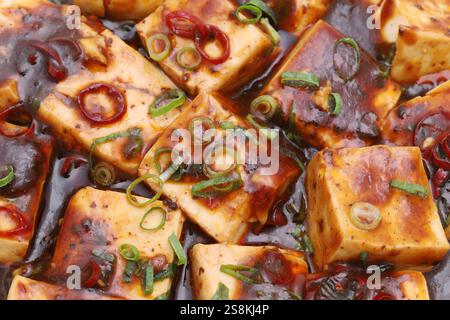 Japanese style tofu dish in restaurant Stock Photo - Alamy