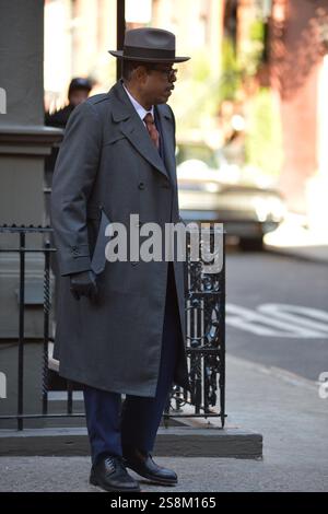 Forest Whitaker was seen filming ‘Respect’ in the West Village on ...