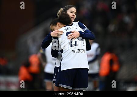 LONDON, ENGLAND - Drew Spence of Tottenham Hotspur Women in action ...