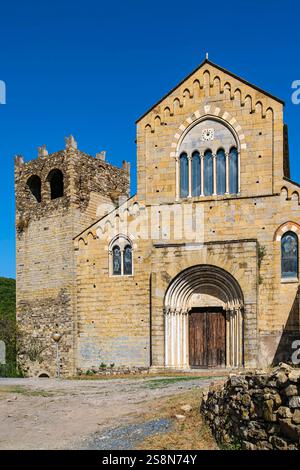 Chiesa SS. Giacomo e Filippo, Andora, Ligurien, Italien Ansicht der ...