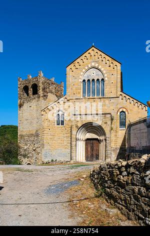 Chiesa SS. Giacomo e Filippo, Andora, Ligurien, Italien Ansicht der ...