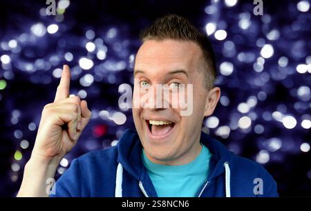 CBeebies presenter Mister Maker star Phil Gallagher Stock Photo - Alamy
