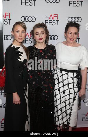 Erin Doherty, Helena Bonham Carter, Olivia Colman 11/16/2019 AFI Fest ...