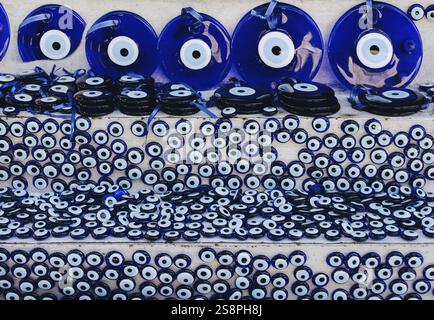 Evil eye bead as Amulet souvenir from Turkey Stock Photo - Alamy