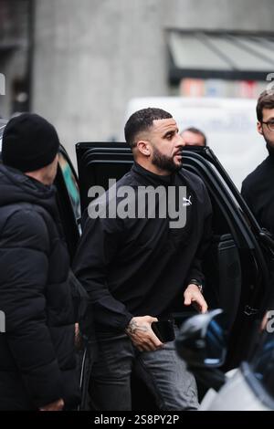 Kyle Walker of AC Milan before half time during the Italian Serie A ...