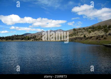Venezuela. Merida. Andes mountain lake Stock Photo - Alamy