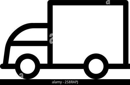 Heavy Truck icon vector. Suitable for mobile apps, web apps and print ...