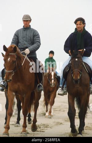 Alexandre Debanne, French television host. La Baule, May 1990 Stock ...