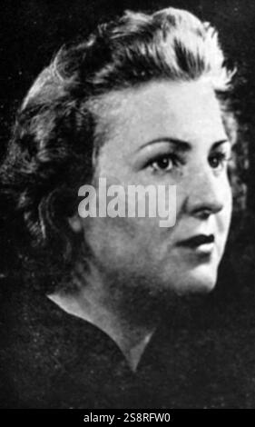 Eva Hitler (Eva Braun); 1912 – 30 April 1945. companion of Adolf Hitler ...