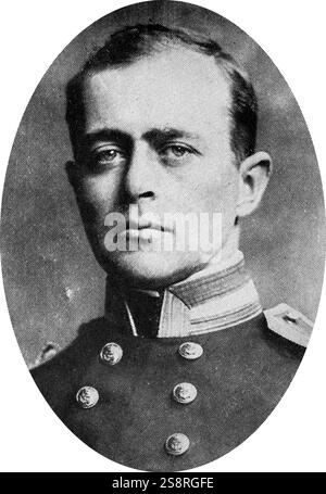 A photograph of Captain Robert Falcon Scott, leader of the British ...
