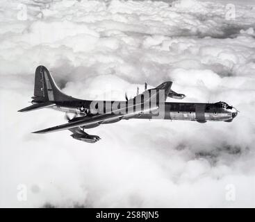 The Convair B-36 Peacemaker strategic bomber aircraft on display at ...