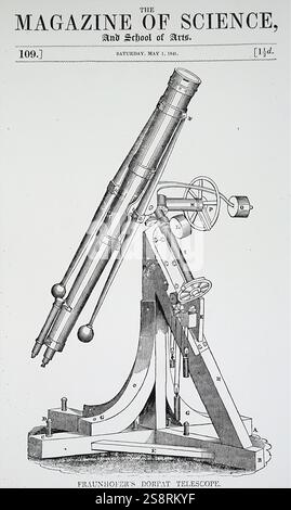 JOSEPH von FRAUNHOFER (1787-1826) Bavarian physicist who invented the ...