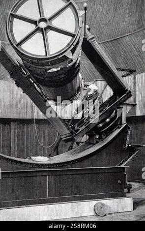 Jules Pierre Cesar Janssen (1824-1907) French astronomer at the ...