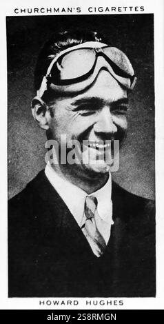 Howard Hughes (1905-1976), American Businessman, Aviator, Engineer ...