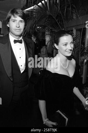 Jane Seymour and David Flynn 1982 Credit: Ralph Dominguez/MediaPunch ...