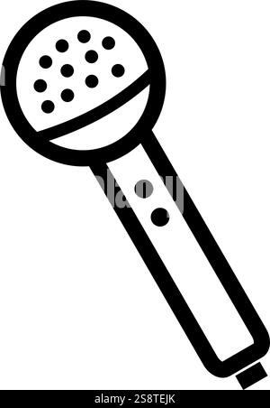 Wireless Microphone icon vector. Suitable for mobile apps, web apps and ...