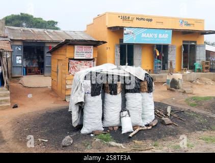 charcoal, Uganda, East Africa Stock Photo - Alamy