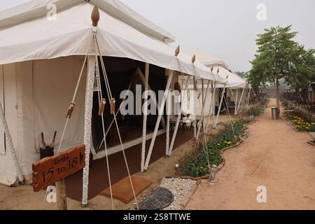 TUTC luxury tented camp, Maha Kumbh Mela, Prayagraj, Uttar Pradesh ...