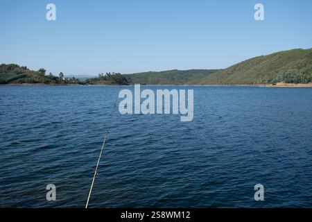 River Zezere Fishing Central Portugal Stock Photo - Alamy