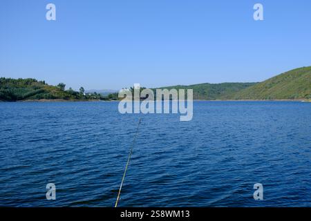 River Zezere Fishing Central Portugal Stock Photo - Alamy