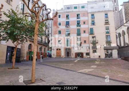 El Born is a charming historic neighborhood in Barcelona, Spain Stock ...