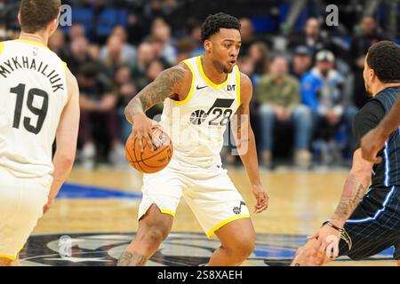 Utah Jazz forward Brice Sensabaugh (28) during an NBA basketball game ...