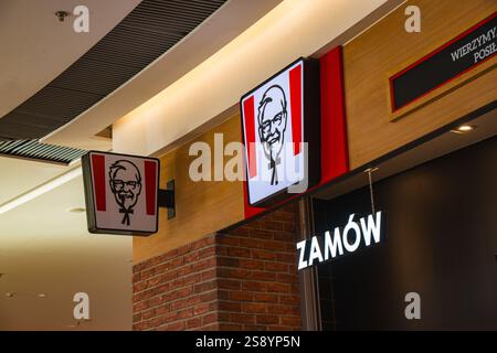 KFC restaurant in a shopping mall Stock Photo - Alamy
