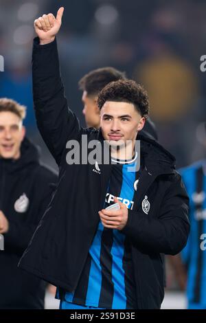 Chemsdine Talbi (Club Brugge) during the UEFA Champions League 2024/25 ...