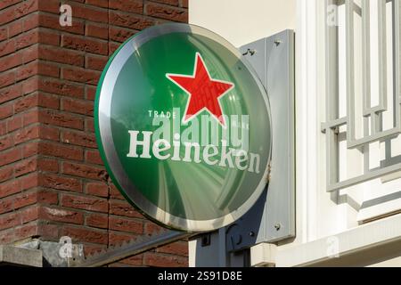 Heineken Flag sign logo. Heineken is a Dutch multinational brewing ...