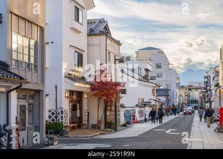 Pretty Street in Matsumoto City, Japan Stock Photo - Alamy