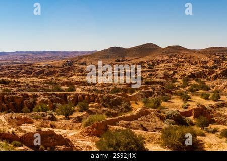 view of the dahar, tunisia Stock Photo - Alamy