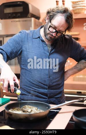 Chef Richard Hart presents the book “RICHARD HART BREAD” at Semilla ...