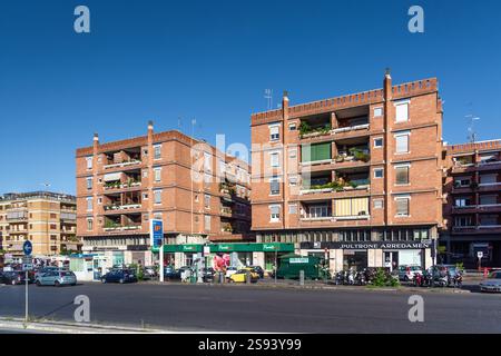 Modern Residential Building in Rome, Italy Stock Photo - Alamy