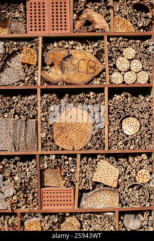 Insect tower to attract a wide variety of insects, Durrell Wildlife ...