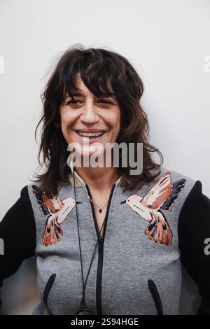 Milan, Angela Baraldi's press conference for the release of her new ...