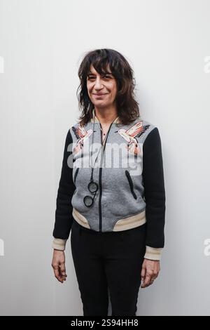 Milan, Angela Baraldi's press conference for the release of her new ...