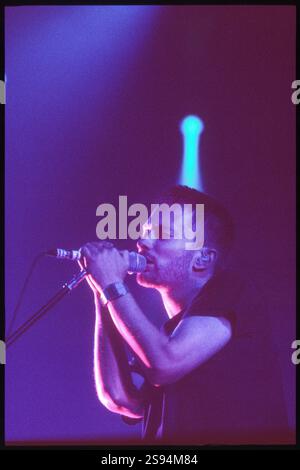 THOM YORKE, RADIOHEAD, OK COMPUTER, 1997: Thom Yorke of Radiohead on ...